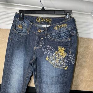 Dereon | Jackets & Coats | Dereon Y2k 2 Piece Denim Jeans W Jacket Set ...